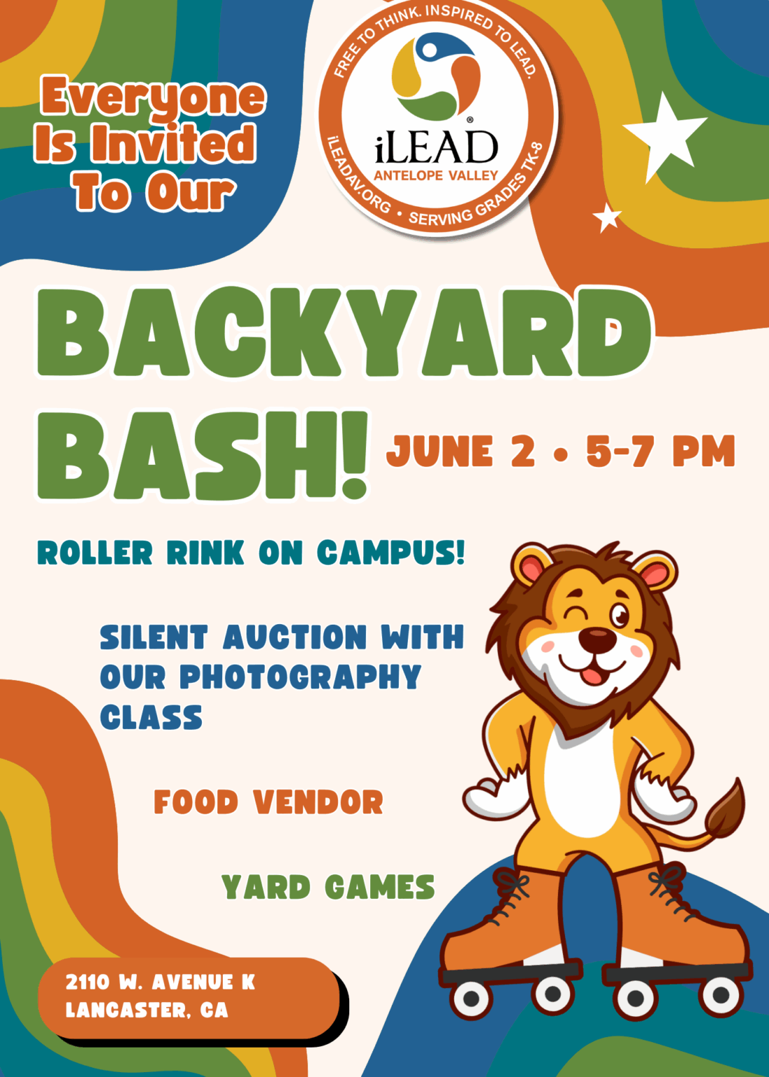 iLEAD AV Backyard Bash: June 2 - iLEAD Antelope Valley